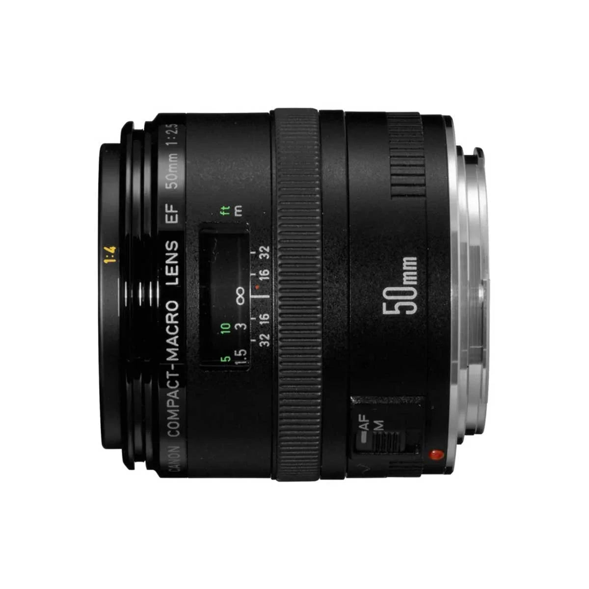 Canon EF 50mm f/2.5 Compact Macro Lens (Pre-Owned) – Urban Cameras and ...